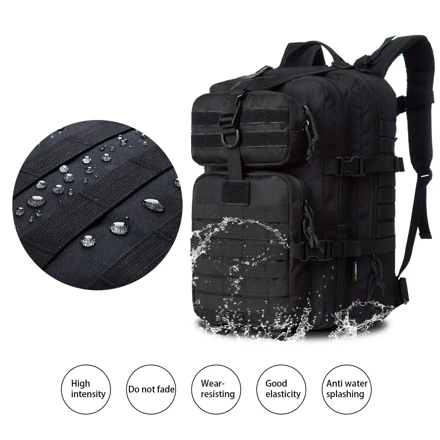 45L Outdoor Sports Camouflage Tactical Backpack by GZWER