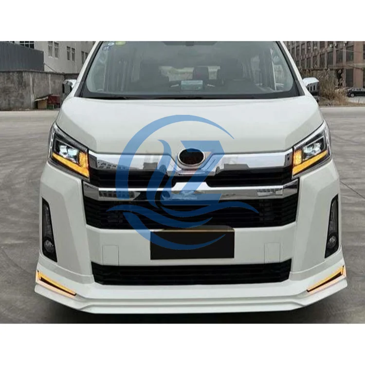 2019 Hiace 300 Body Parts Abs Front Led Bumper Lip - Buy Led Bumper Lip ...