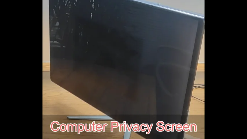 Customizable Size Computer Privacy Screen Filter Hanging Removable ...