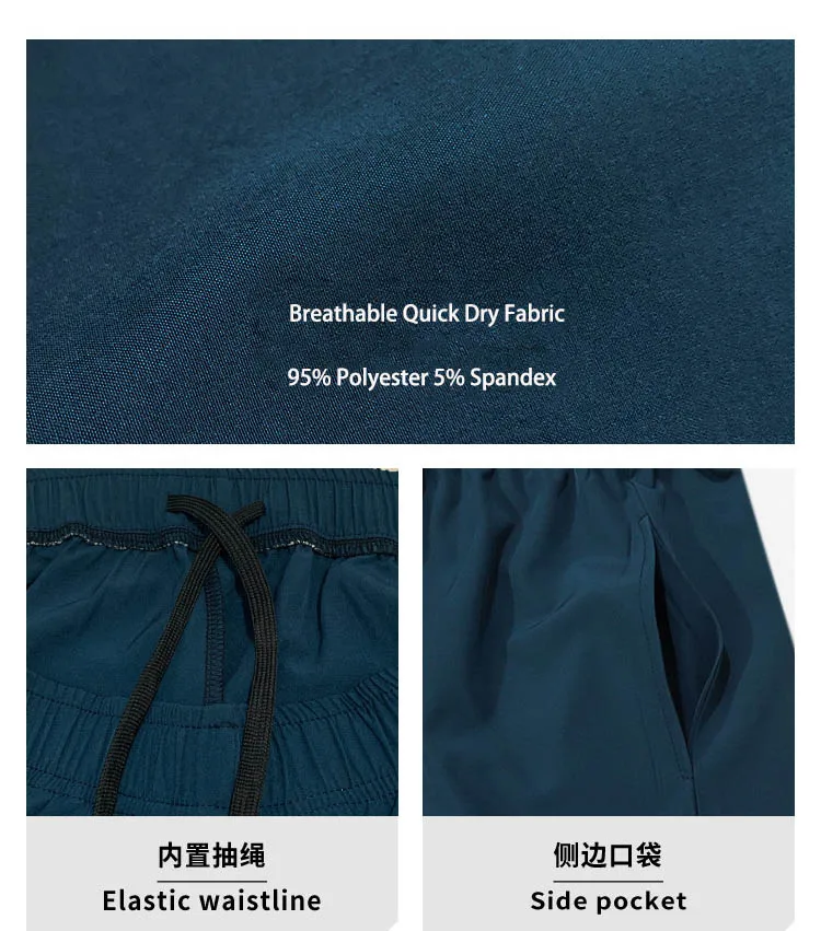 Customized String Inside Mens Jogger Shorts Sweat Men Fitness Running ...