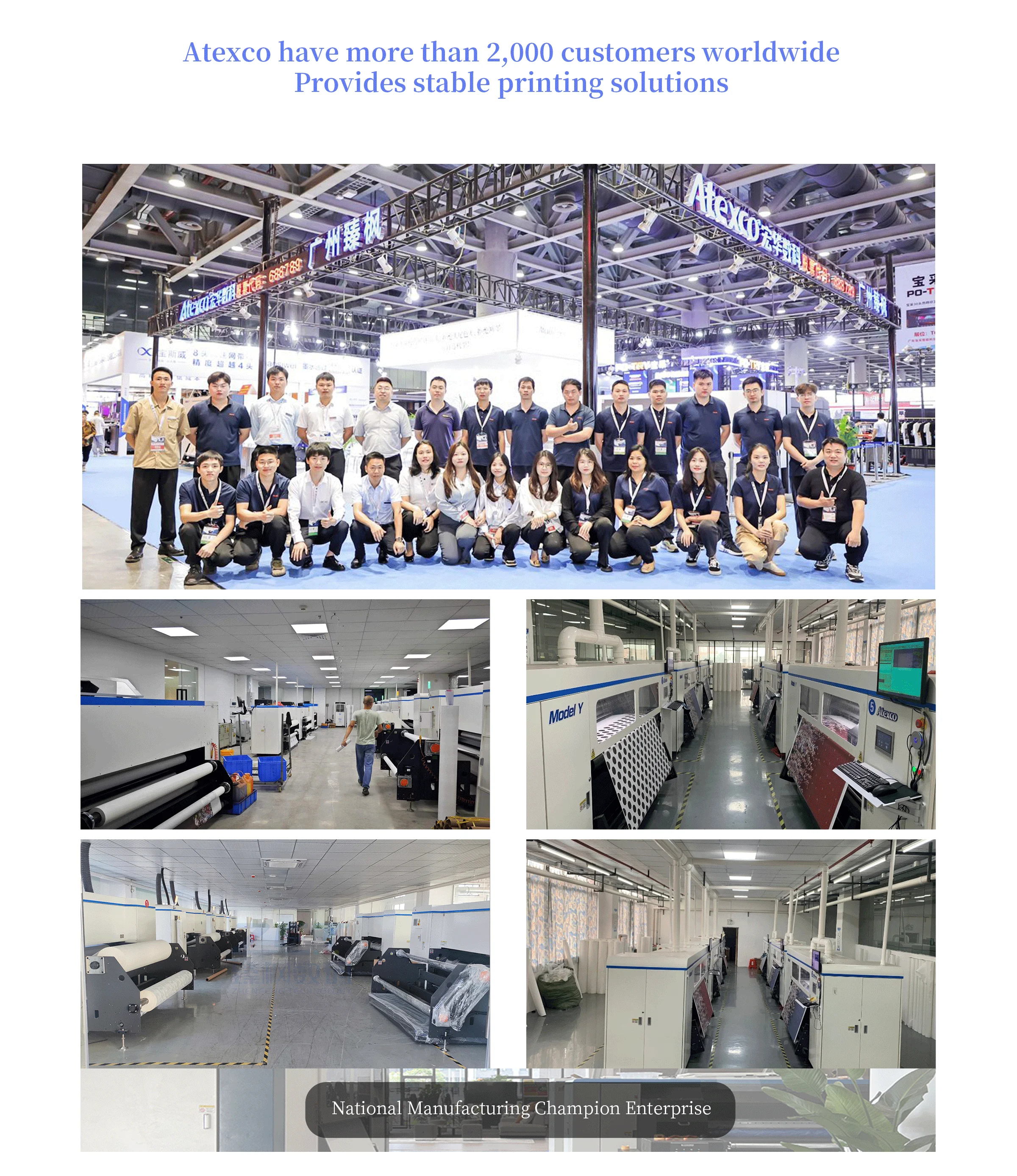 Large Format Digital Textile Printer Atexco Model X Plus Wide Color ...