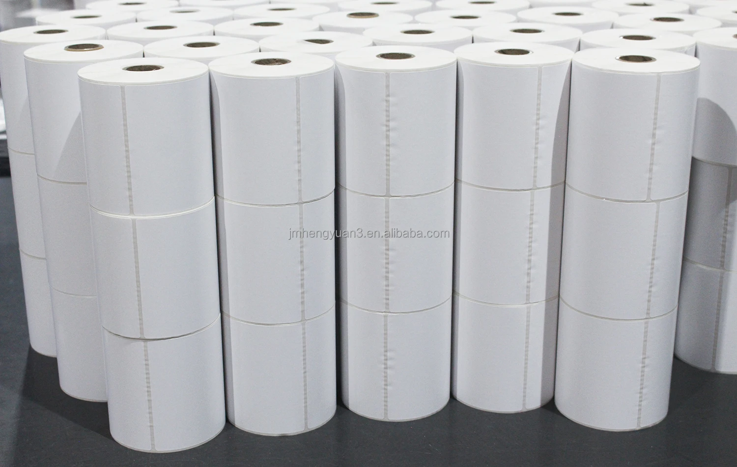 Custom Size 2x1 Barcode Label 50x25 Mm Dissolvable Sticker - Buy ...