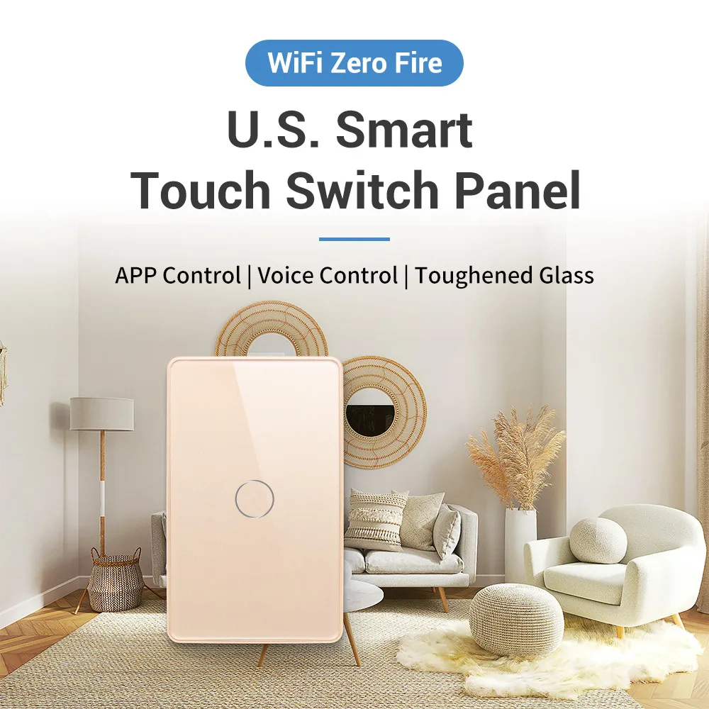 Esp8266 or Esp32 Based Custom Smart Home Tuya 1gang Touch Wifi Smart ...