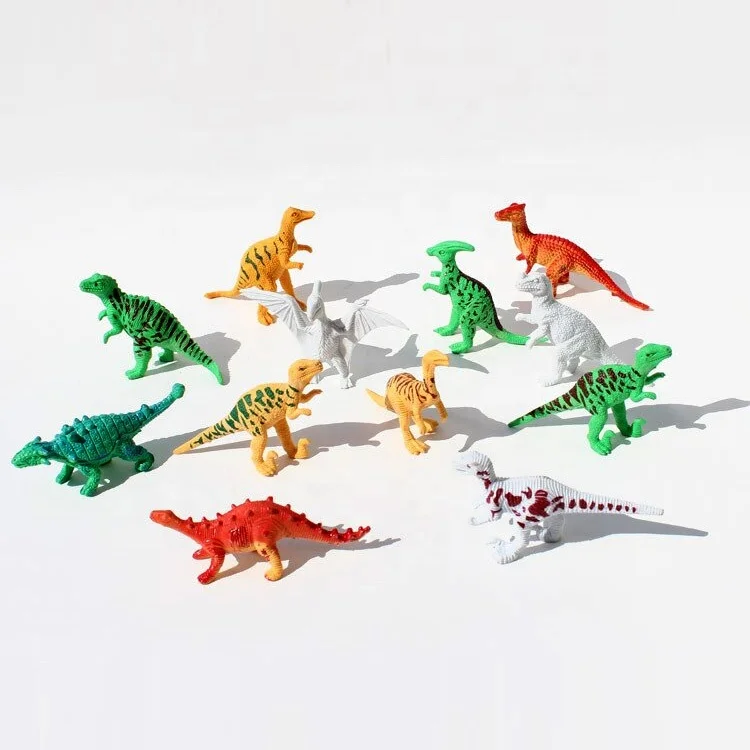 Customized Large Plastic Dinosaur Toy Figures Set For Toddlers Kids ...
