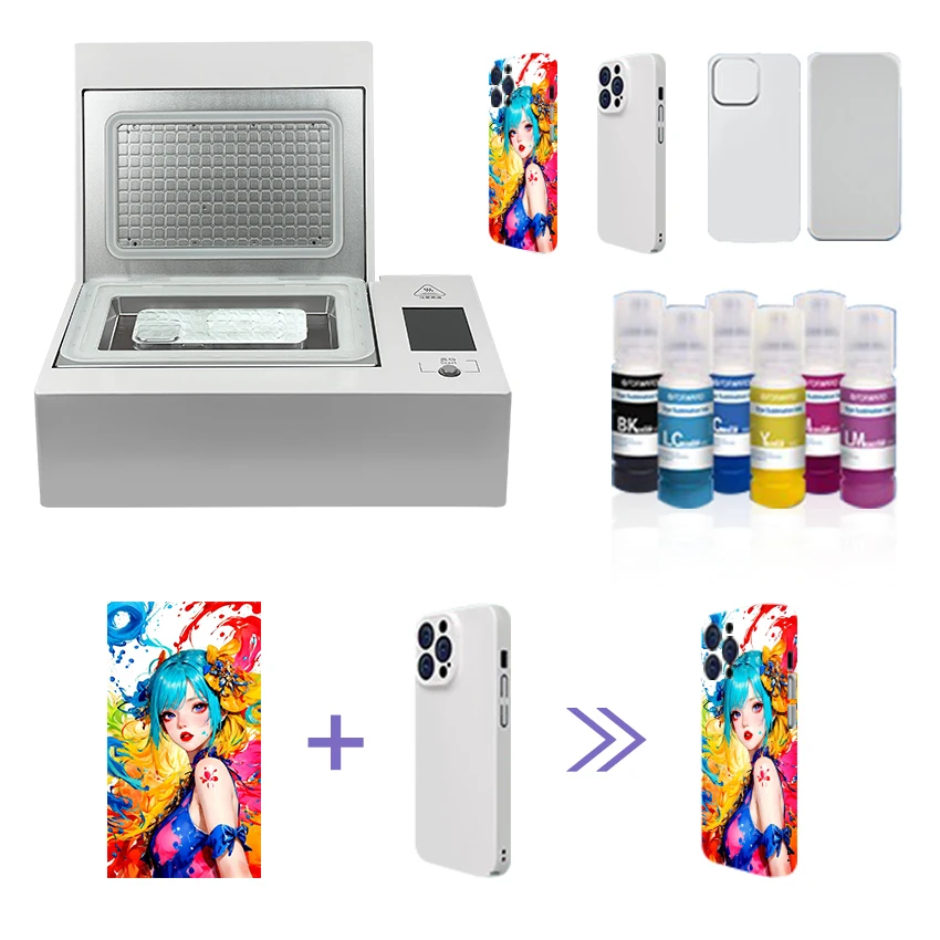 DIY 3D Sublimation Phone Case Printing Machine by DAQIN - Automatic ...