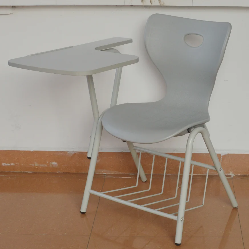 Plastic School Chair Desk Combo - Student & Writing Tablet