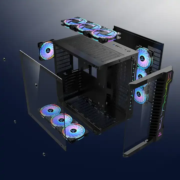 High Quality ATX/M-ATX Gaming PC Cases with Tempered Glass