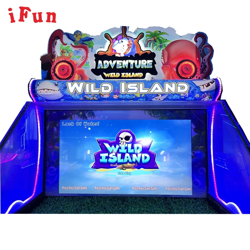 2 Players Shooting Simulator Ball Arcade Game for Game Zone