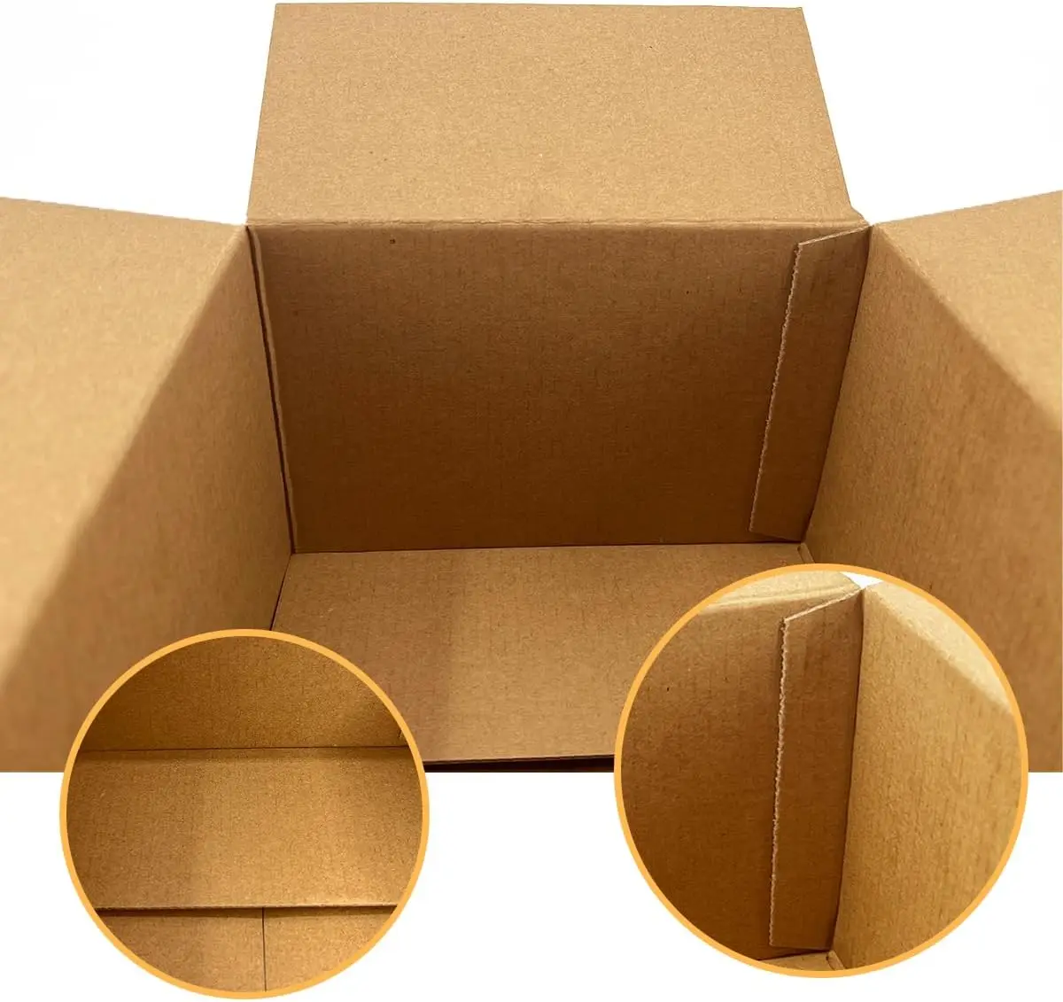 Corrugated Cardboard Boxes - Custom Logo & Size for Shipping