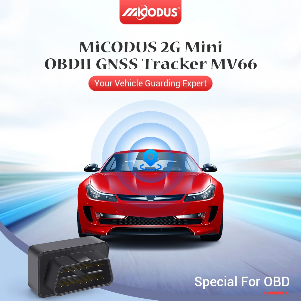 Plug and Play MiCODUS MV66 Mini OBD GPS Tracker for Real-Time Vehicle ...
