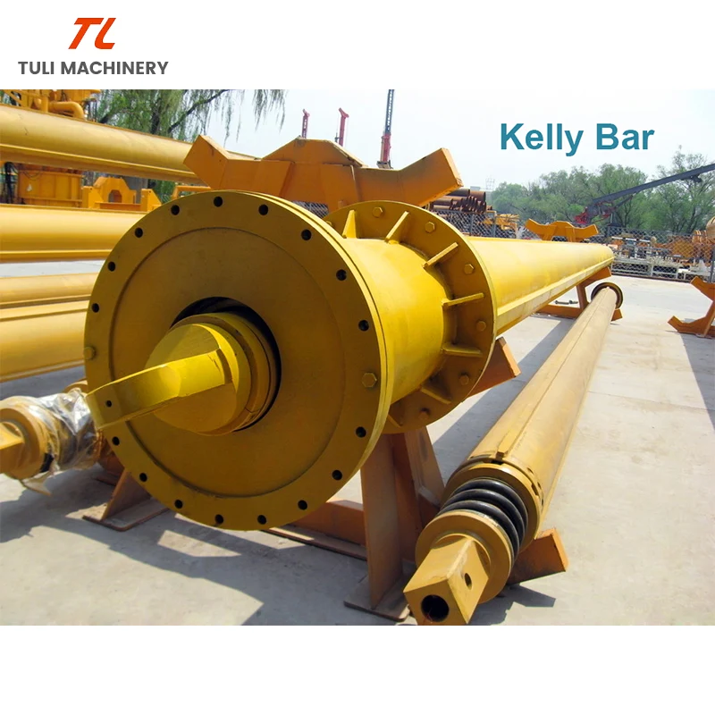 Bauer Rotary Drilling Telescopic kelly bar Friction kelly bar ...