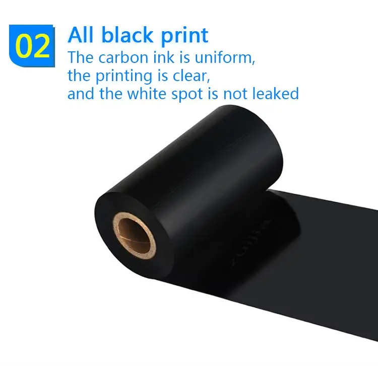 110mm Thermal Transfer Wax Ribbon,Wax/resin,Resin Ribbon Used For 4 ...