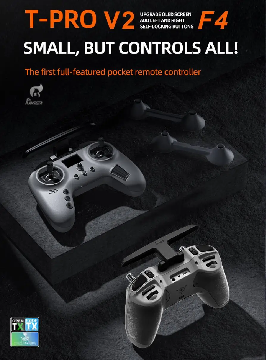 Jumper T-Pro V2 ELRS 1000mw 30dbm - Radio Control for Drones