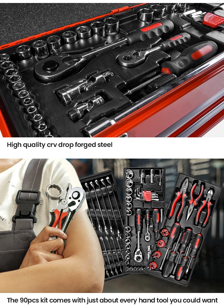 Maxpower 90pcs Socket Wrench Set - Ideal for Household Repairs