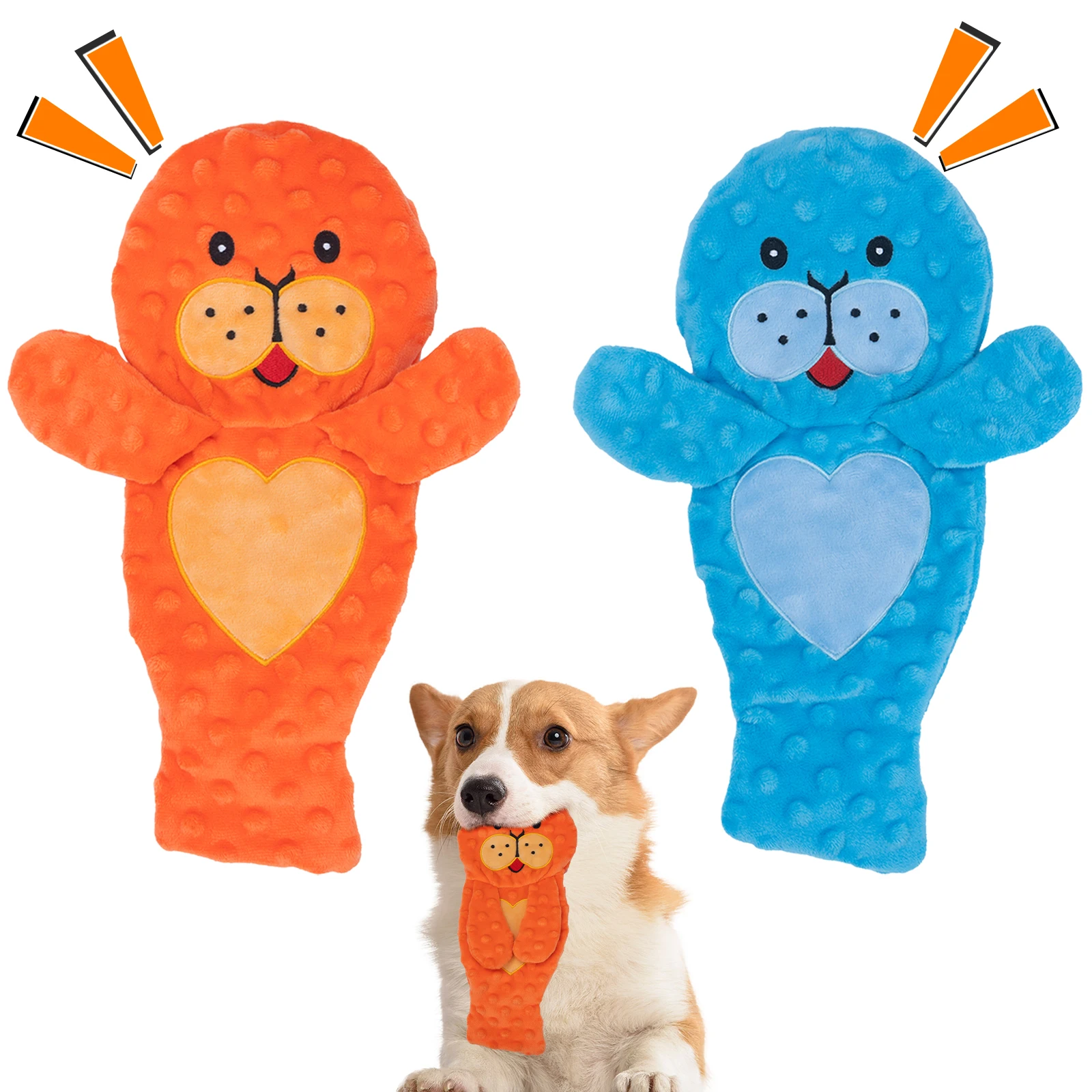 Wholesale Customization Soundmaking Leather Shell Teddy Octopus Toys ...