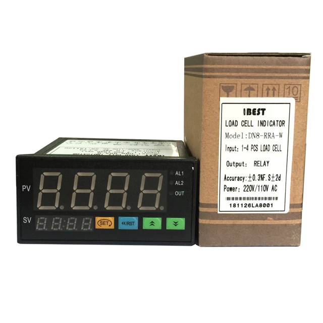 Ibest Dn8 Rs485 Communication Interface Digital Big 4 Led Display Loadcell Load Cell Weighing ...
