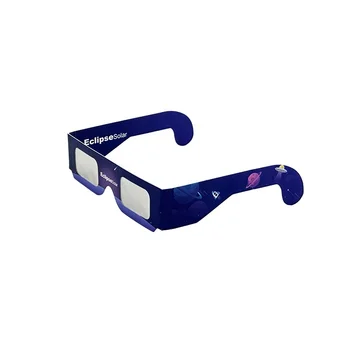 Iso Certified Promotional Majestic Paper Solar Eclipse Glasses Paper ...