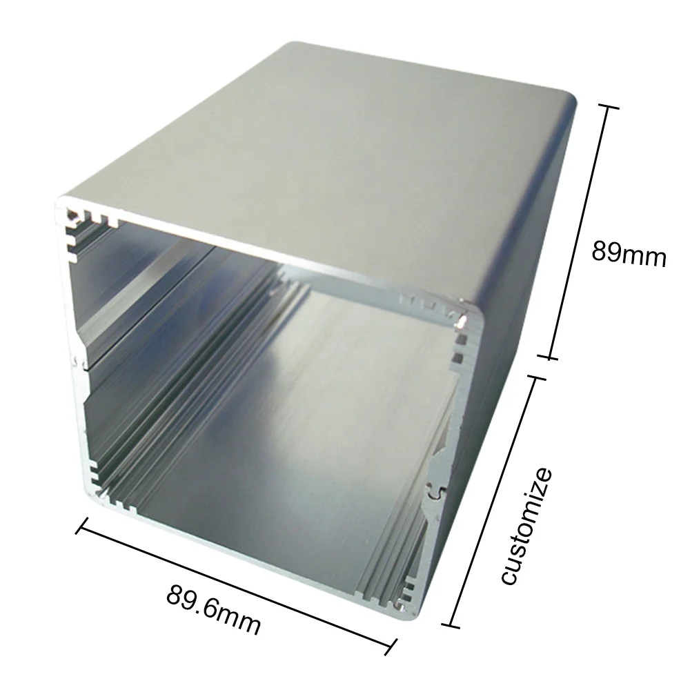 Aluminum Extrusion Electronic Pcb Device Housing W89.6*h89mm - Buy ...