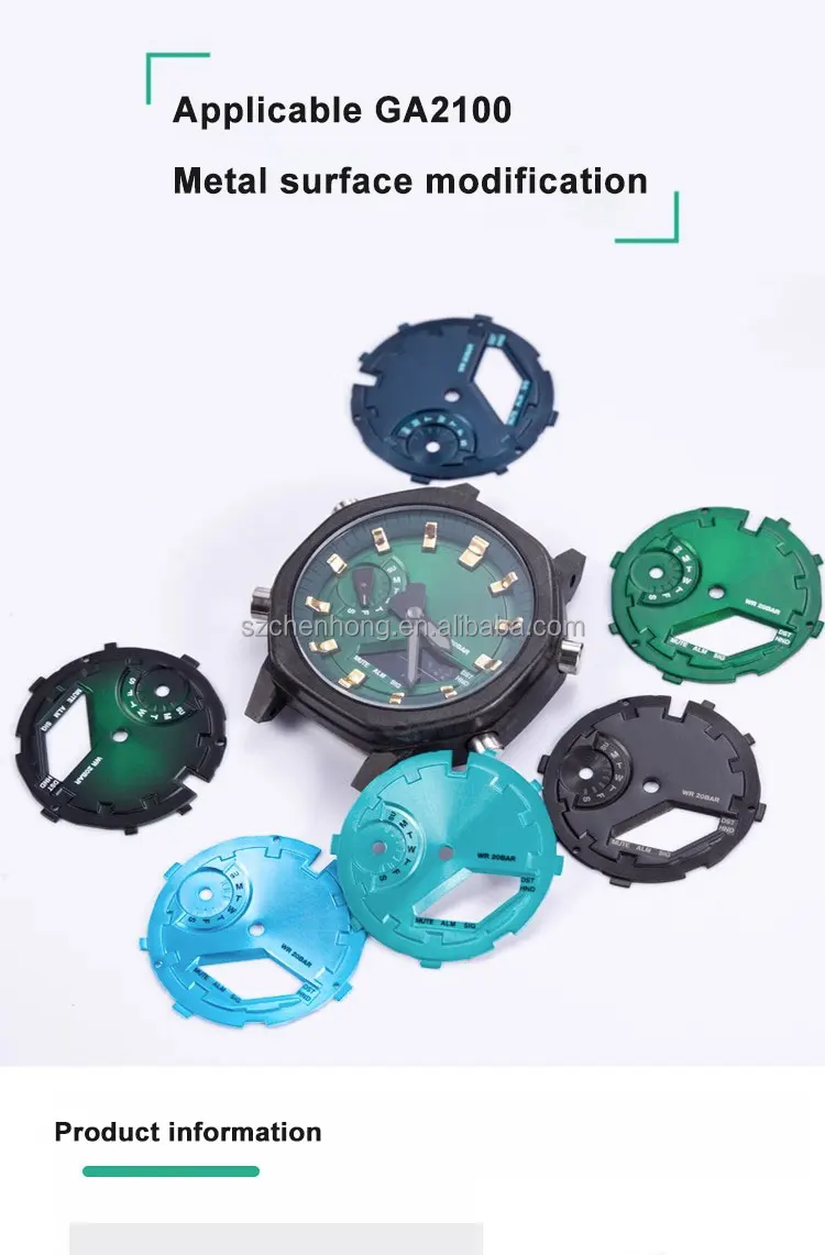High Quality Ga2100/ga2110 Gshock Mod Kit - Luminous Dials