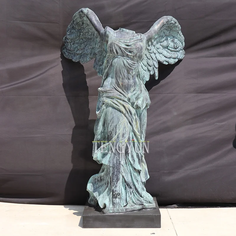 Bronze Goddess of Victory Statue - Winged Victory of Samothrace