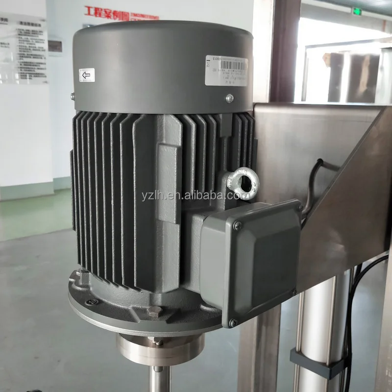 Pneumatic Stirring Homogenization Tank Shear Batch Mixer For Viscous ...