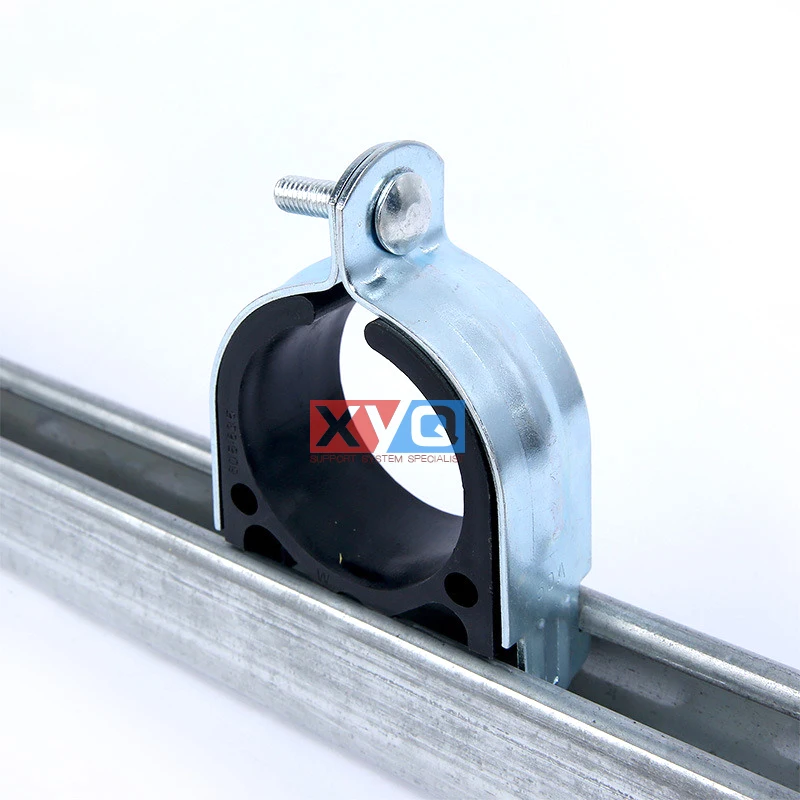 c Channel Strut Clamp Strut Channel Unistrut Pipe Clamp Set Fitting Adjustable Pipe Bracket ...