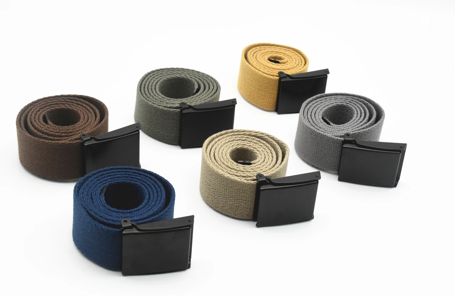 Factory Custom Designer Waist Fabric Elastic Belt Metal Buckle ...