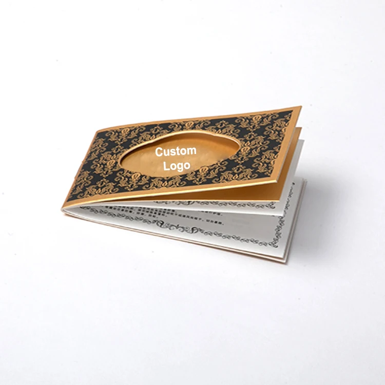 Luxury Fashion Design Custom Logo Apparel Hang Tag Booklet Luxury Hang ...