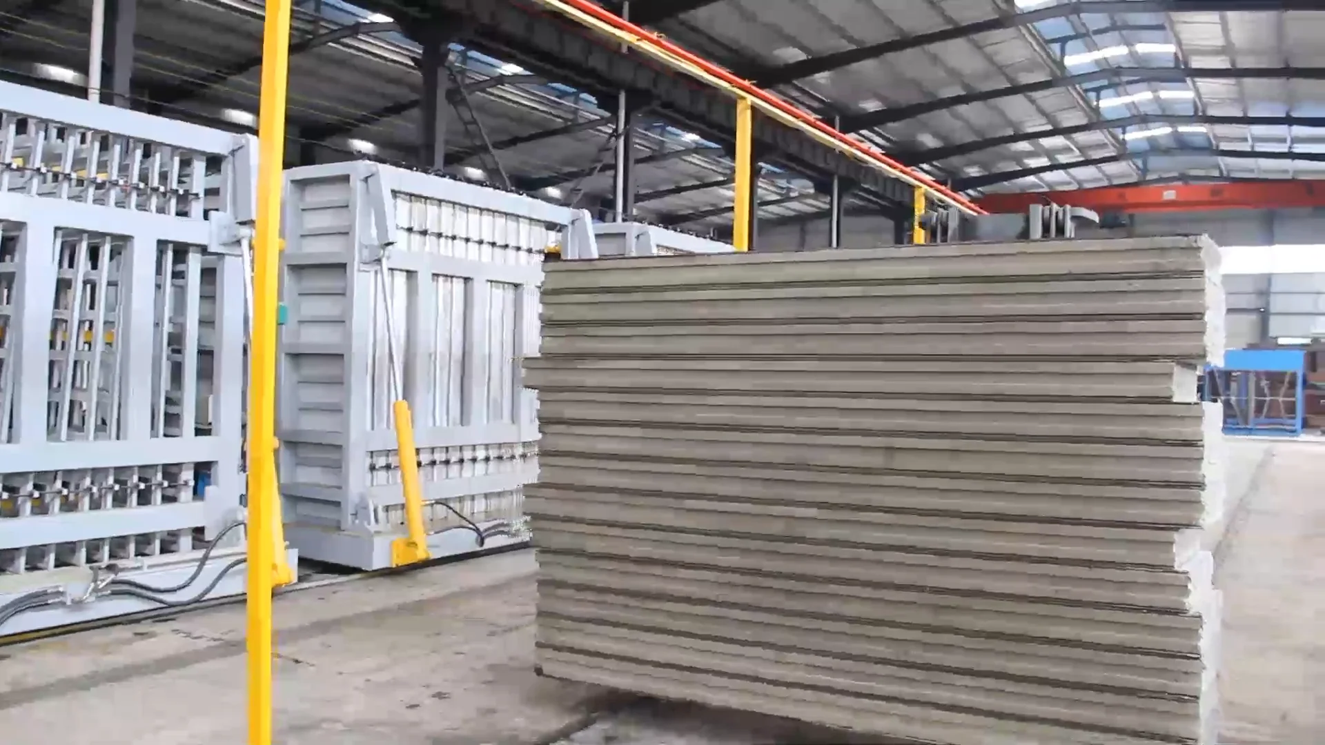 Precast Sandwich Panels Prefabricated Concrete Structure Making Machine ...