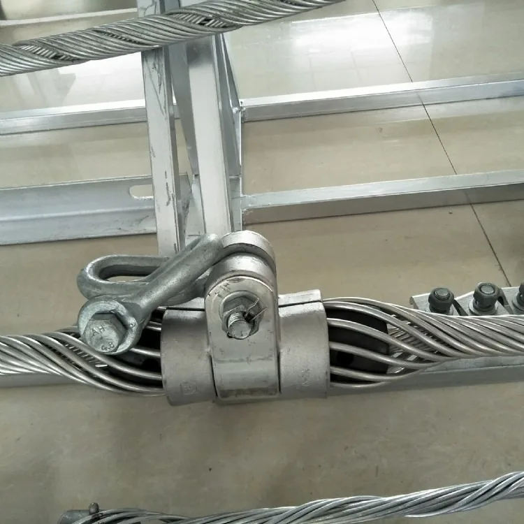 ADSS/OPGW Hanging Cable Tension Clamp Preformed Armour Rods Suspension ...