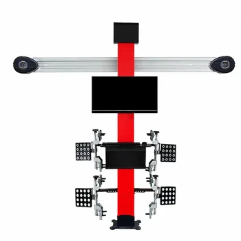 Four Wheel Alignment Machine Tire Aligner And 4 Post Car Lift With Ce ...