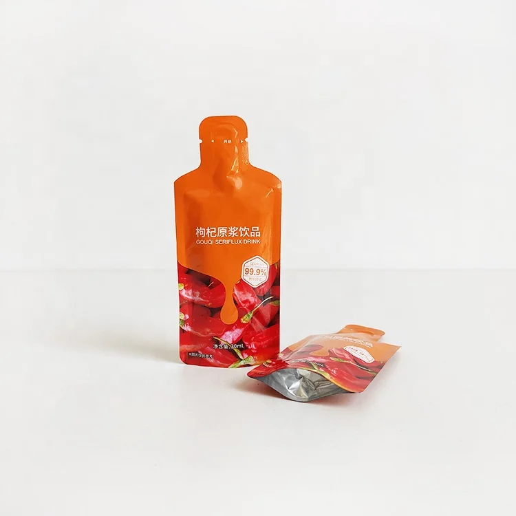 Custom Print Single Use Liquid Sachet Bag - Energy Gel Drinks