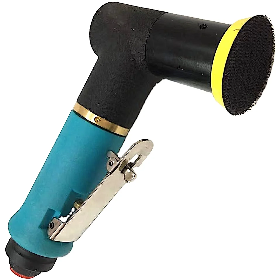 2” Pneumatic Right Angle Geared Planetary Polisher, 2,500 RPM OEM