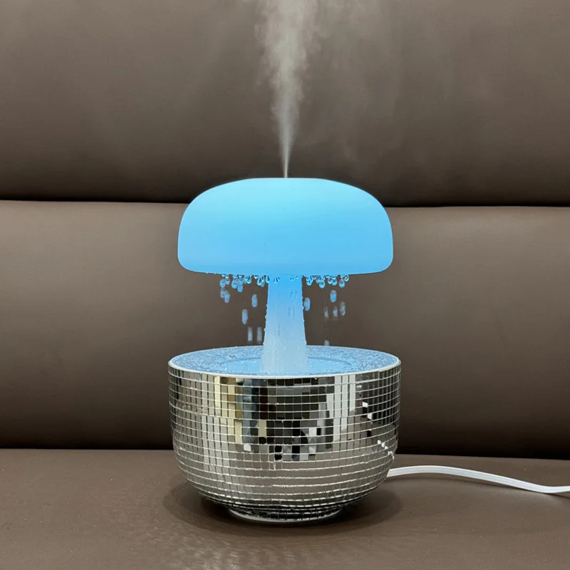 2024 Electric Mushroom Water Drip Aroma Diffuser Humidifier