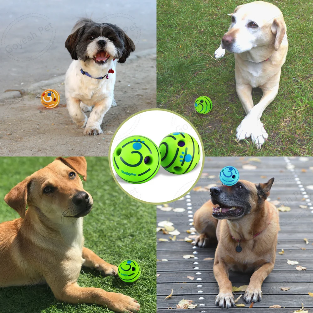 Wobble Wiggle Giggle Pet Supplies : Wobble Giggle Ball For Dogs ...