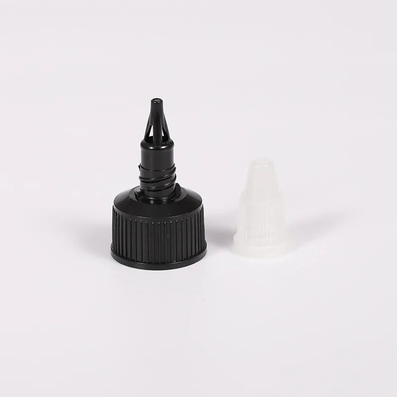 Squeeze Bottle Twist Top Caps 18/410 20/410 24/410 28/410Black Natural ...