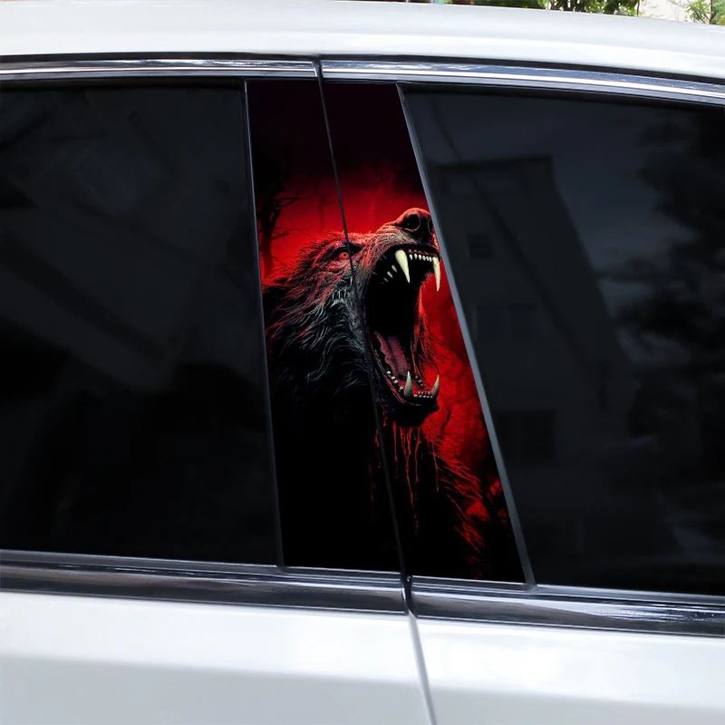 Car Window Pillar Sticker - Creative Personality Decals
