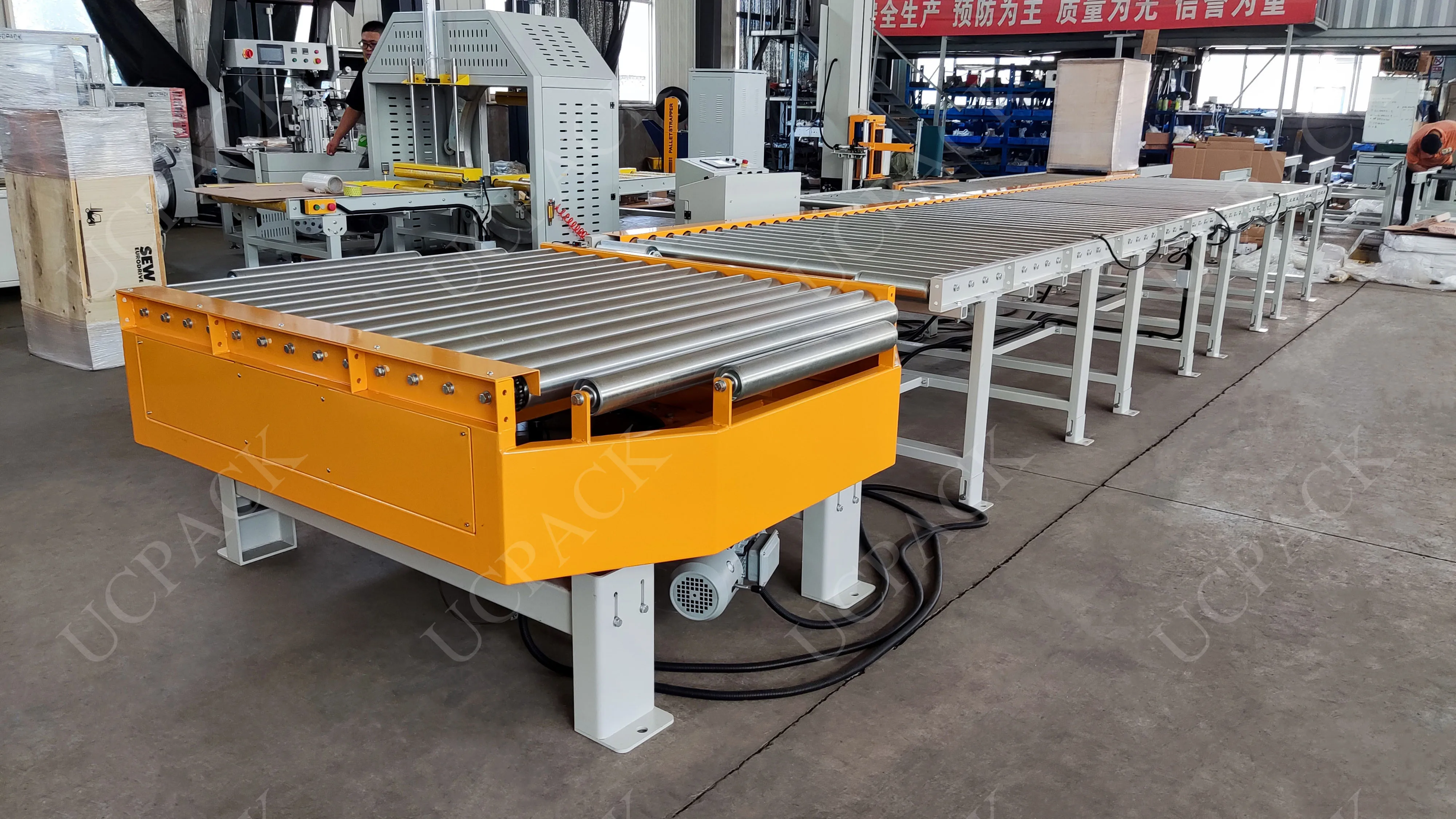 CDLR 롤러 회전 턴테이블 컨베이어 취급 90 도 전동 팔레트| Alibaba.com