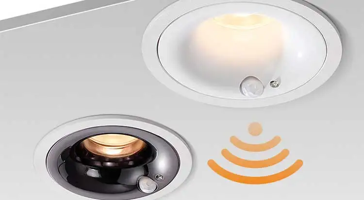 Pir And Photocell Sensor Led Downlight 2.5 Inch 7w 10w 12w Ceiling Anti ...