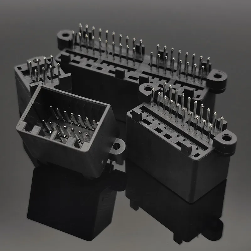PCB 6 Pin Right Angle Auto Wire Harness Connector - CQFH