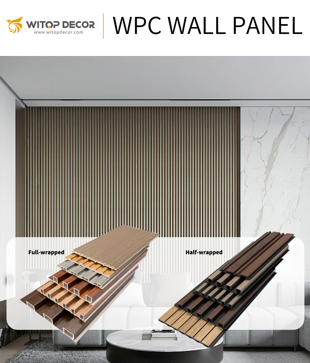 WPC Wall Panels - Modern, Durable Interior Decor Solutions