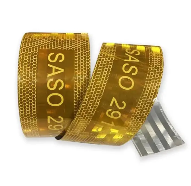 High Visibility Strip Sticker Truck Car Reflective Warning Tape SASO ...