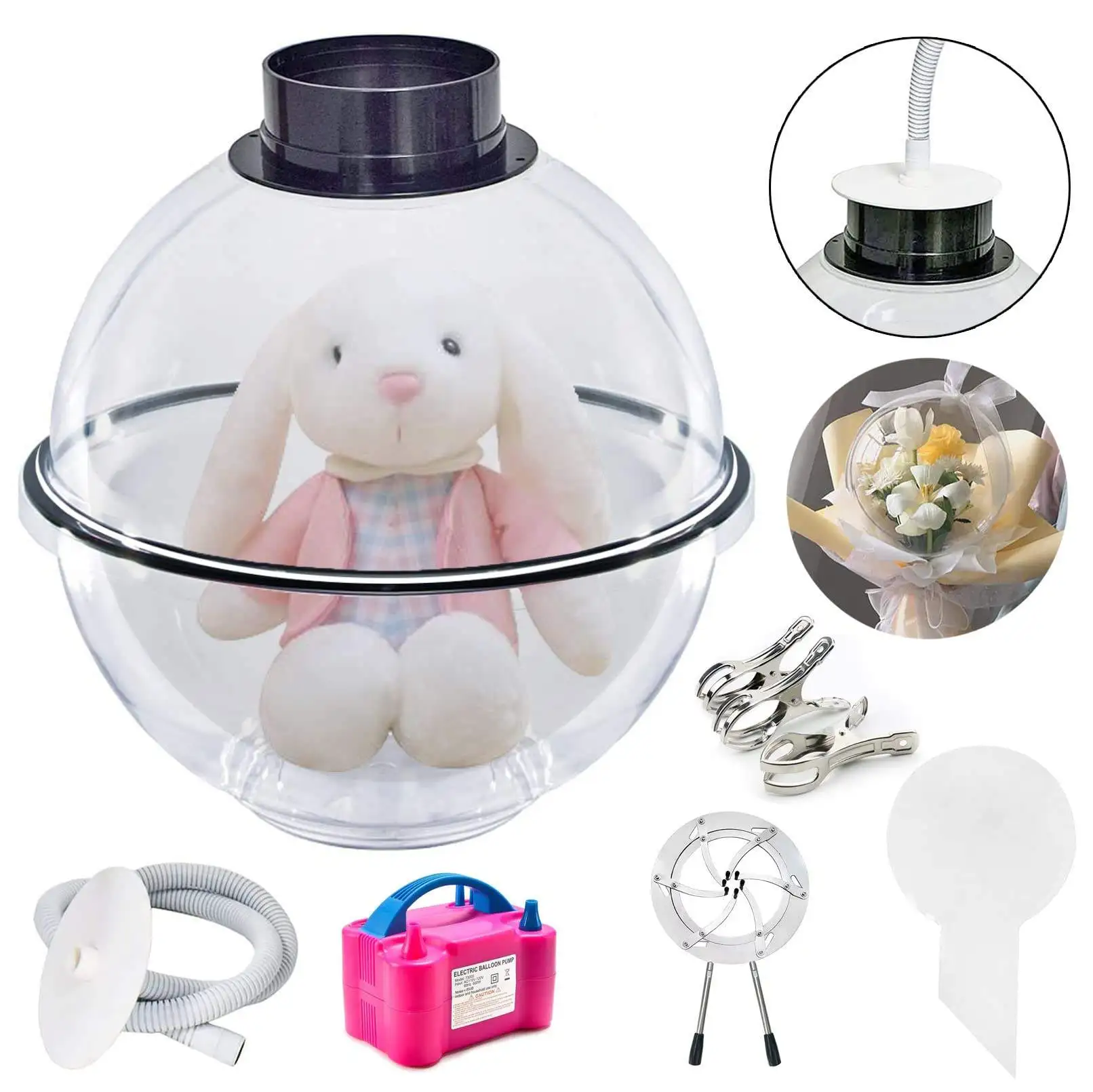 Diy Balloon Stuffing Filling Machine Stuff Balloons With Gifts Expander ...
