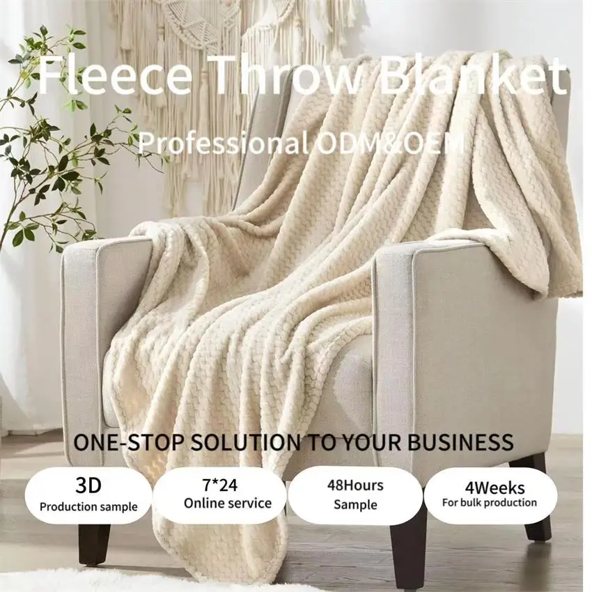 Custom Super Soft Sherpa Fleece Flannel Throw Blanket - Buy Unique ...