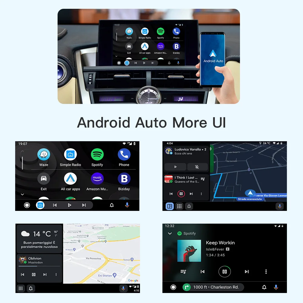 Lexus Wireless CarPlay & Android Auto Adapter with Screen Mirroring