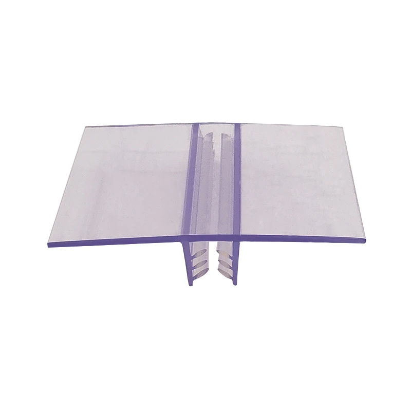 Custom Supermarket Wide Base PVC Sign Holder Adhesive Hinge Plastic ...