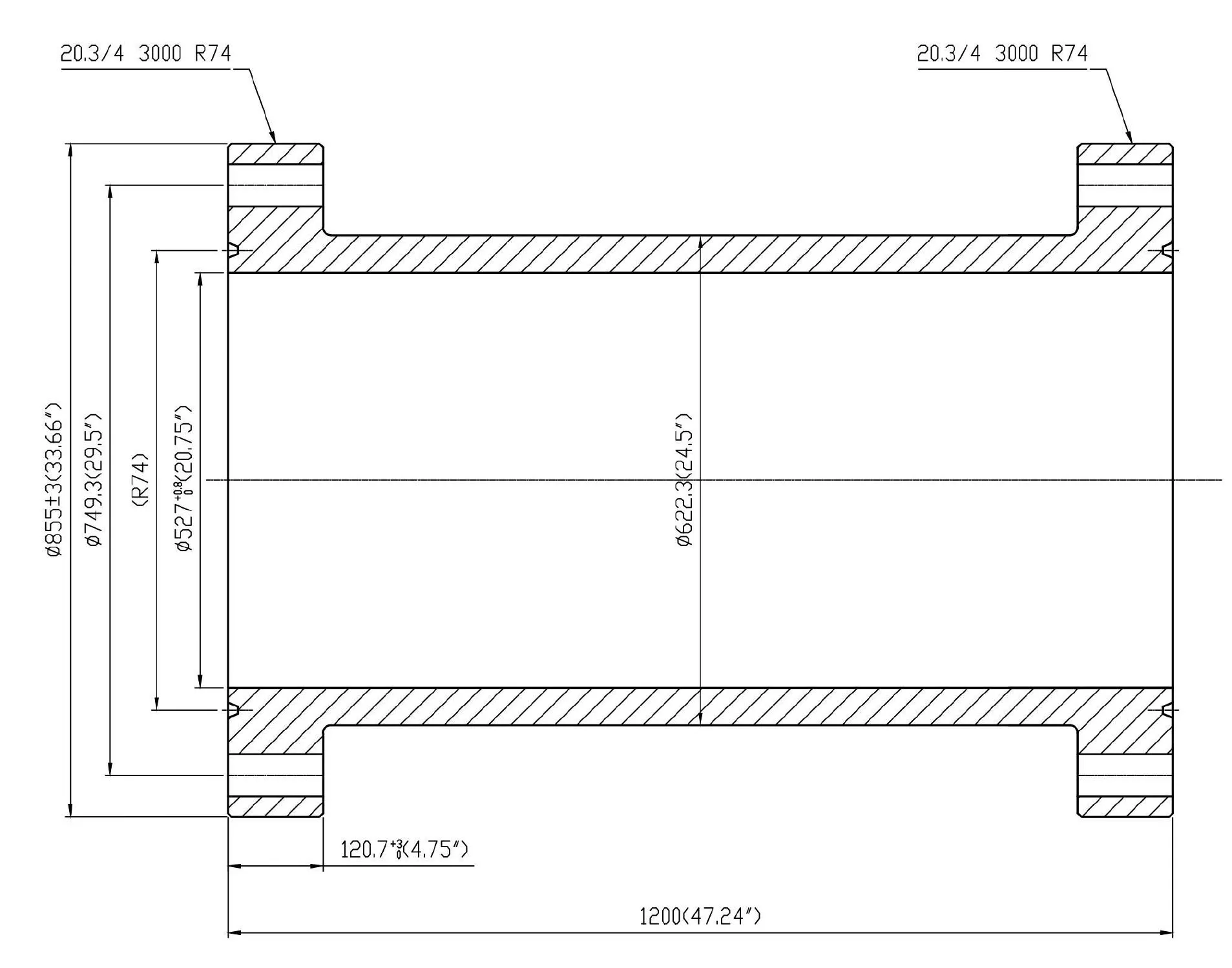 Api 6a Drilling Adapter Wellhead Flange Drilling Spacer Spool For ...
