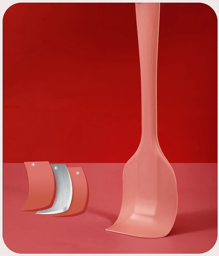 Wholesale High-temperature Silicone Spatula One-piece Morandi Butter ...