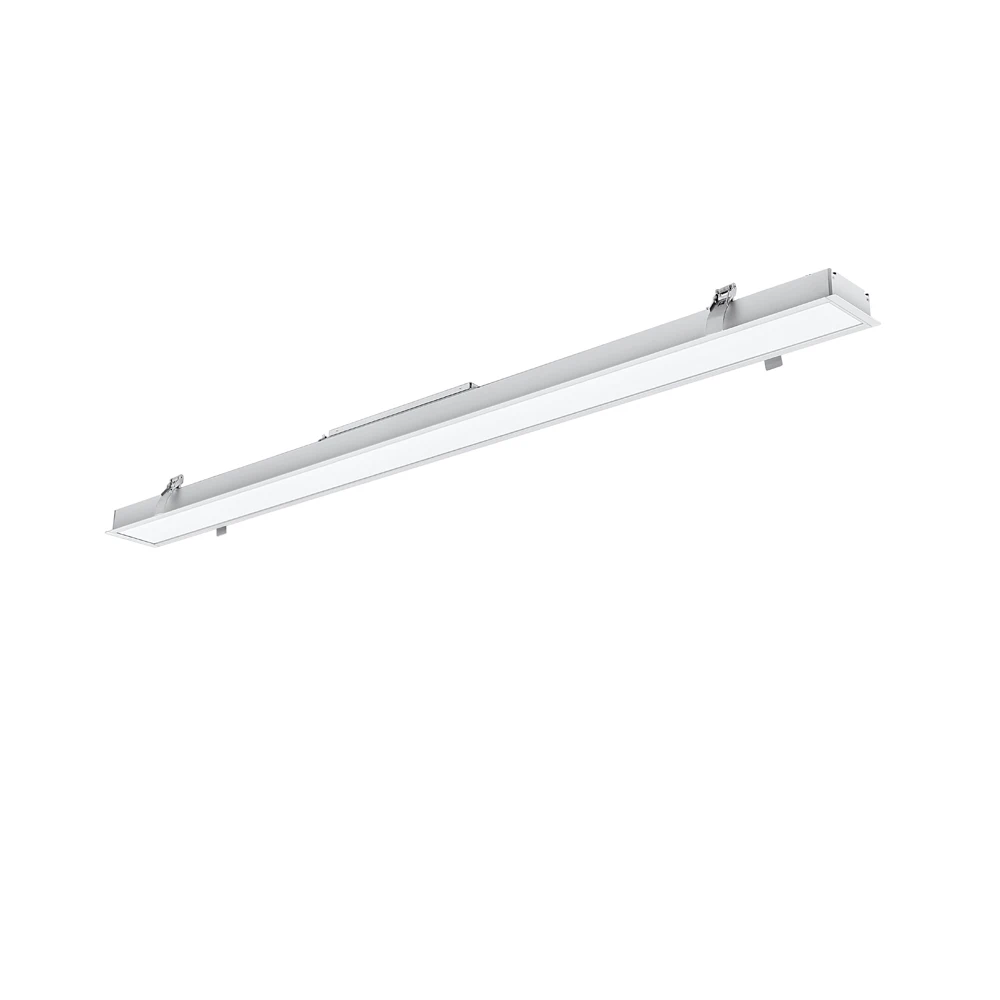 90*35mm Profile Recessed LED Linear Trunking Light 0-10v Dimmable/triac ...