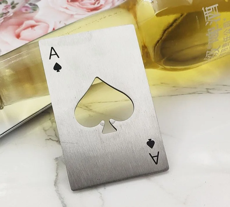 Jetshark Spade A Credit Card Bottle Opener Creative Poker Shaped ...